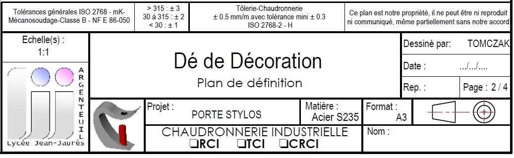 Analyse du plan d'ensemble